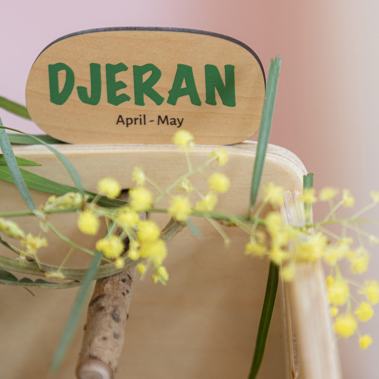 Custom Season Labels - Crafted Wood