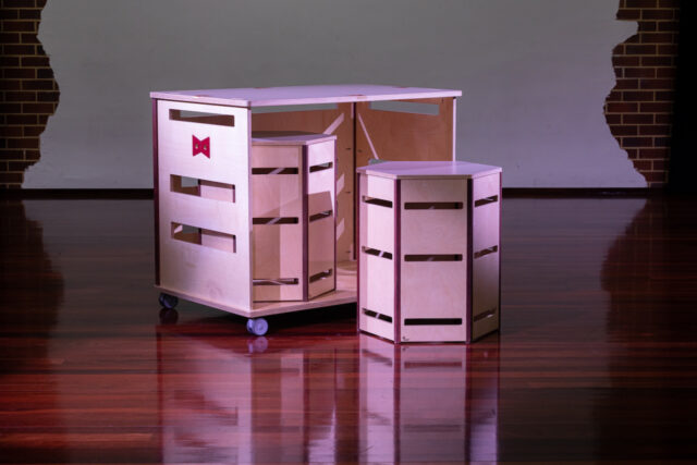 Stage Craft Container - Crafted Wood