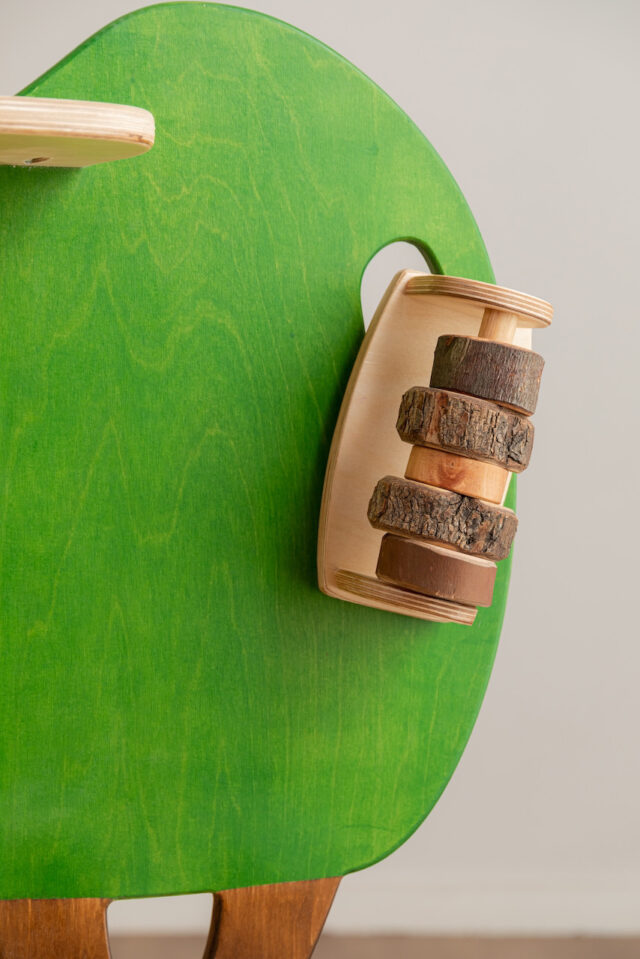 Log Spinner - Crafted Wood