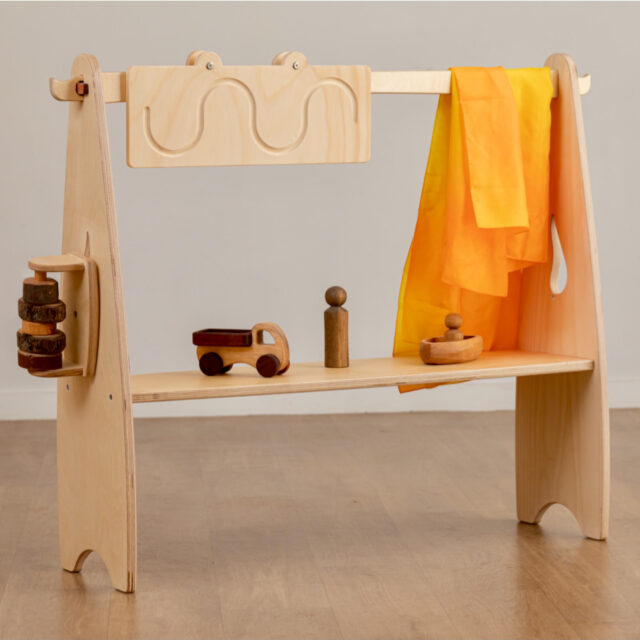 Small Playstand - Crafted Wood