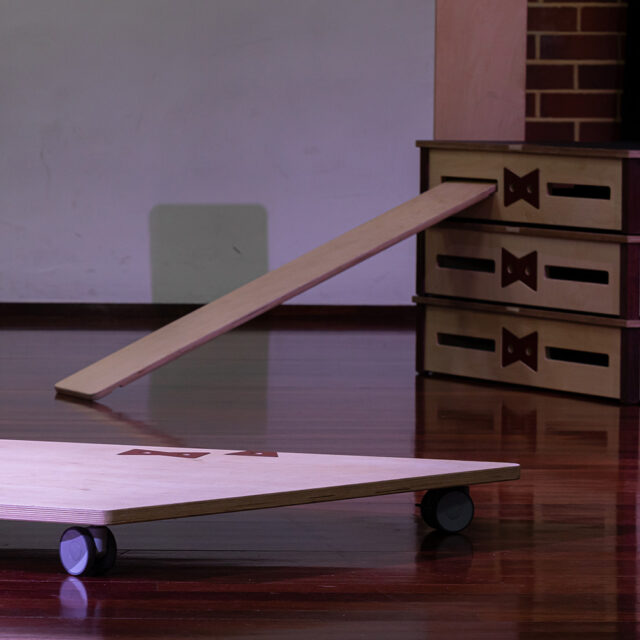 Stage Craft Ramp - Crafted Wood